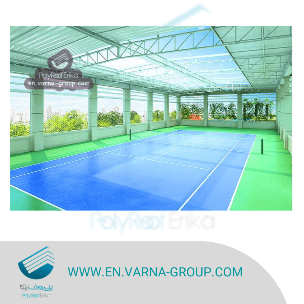 How to make a low-cost roof for a sports hall? - polyroof