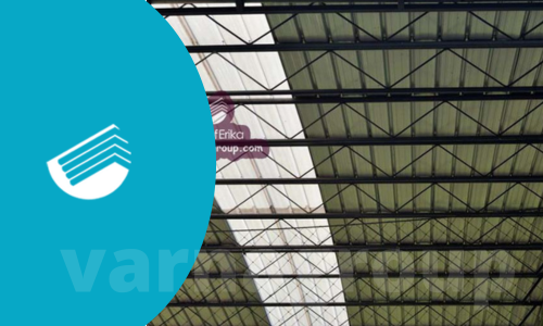 How to make a low-cost roof for a sports hall? - polyroof