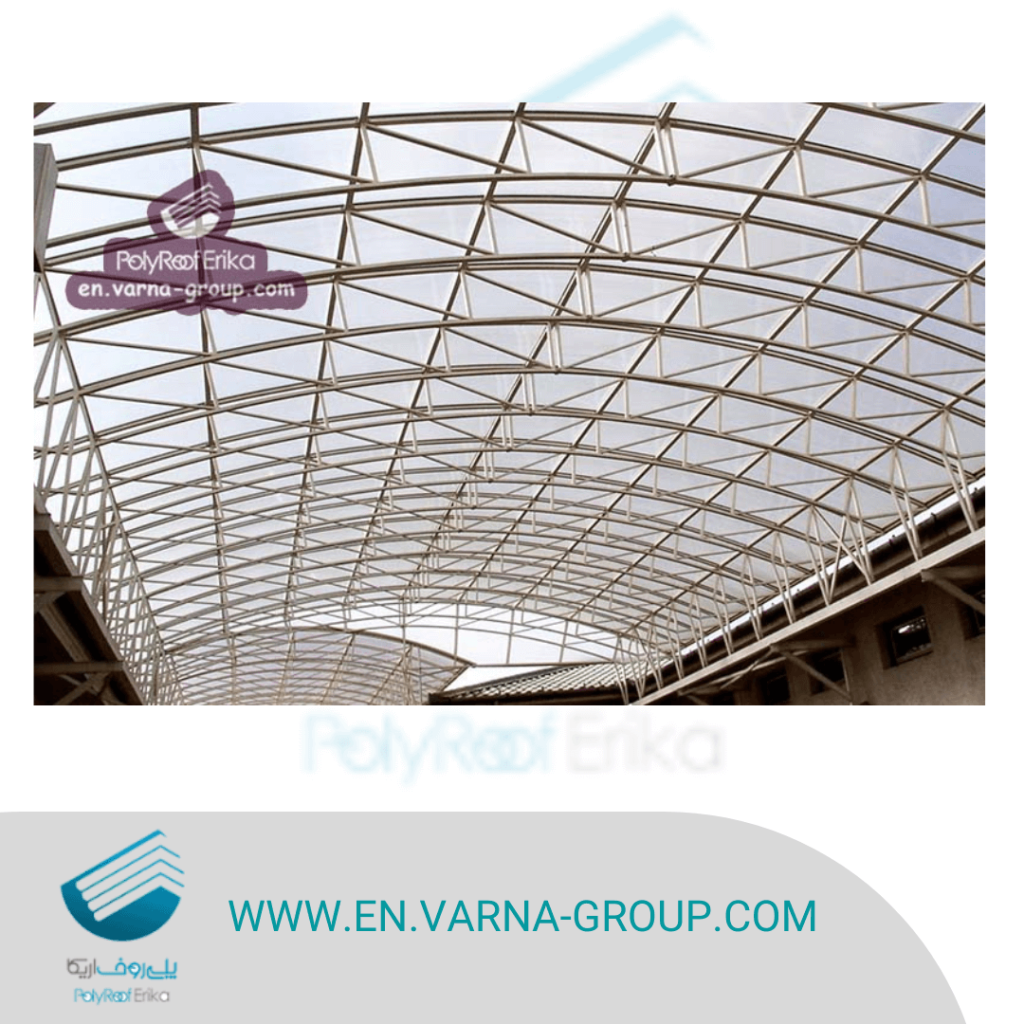 How to make a low-cost roof for a sports hall? - polyroof