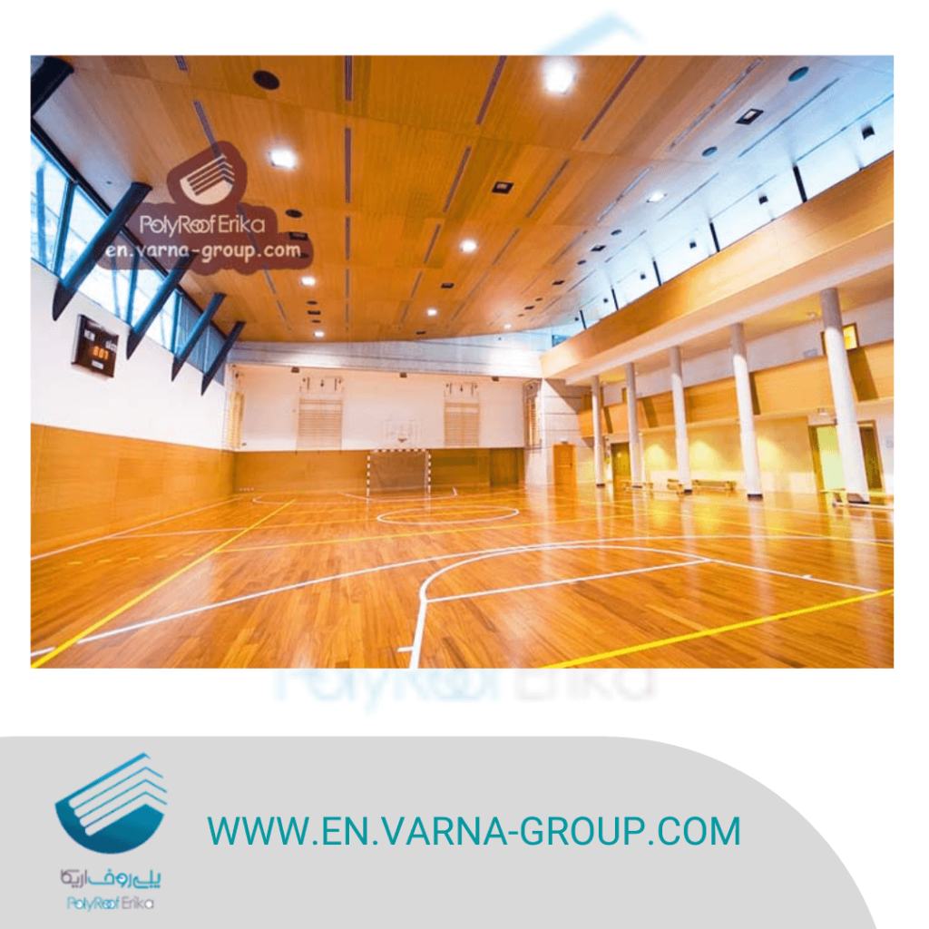 How to make a low-cost roof for a sports hall? - polyroof
